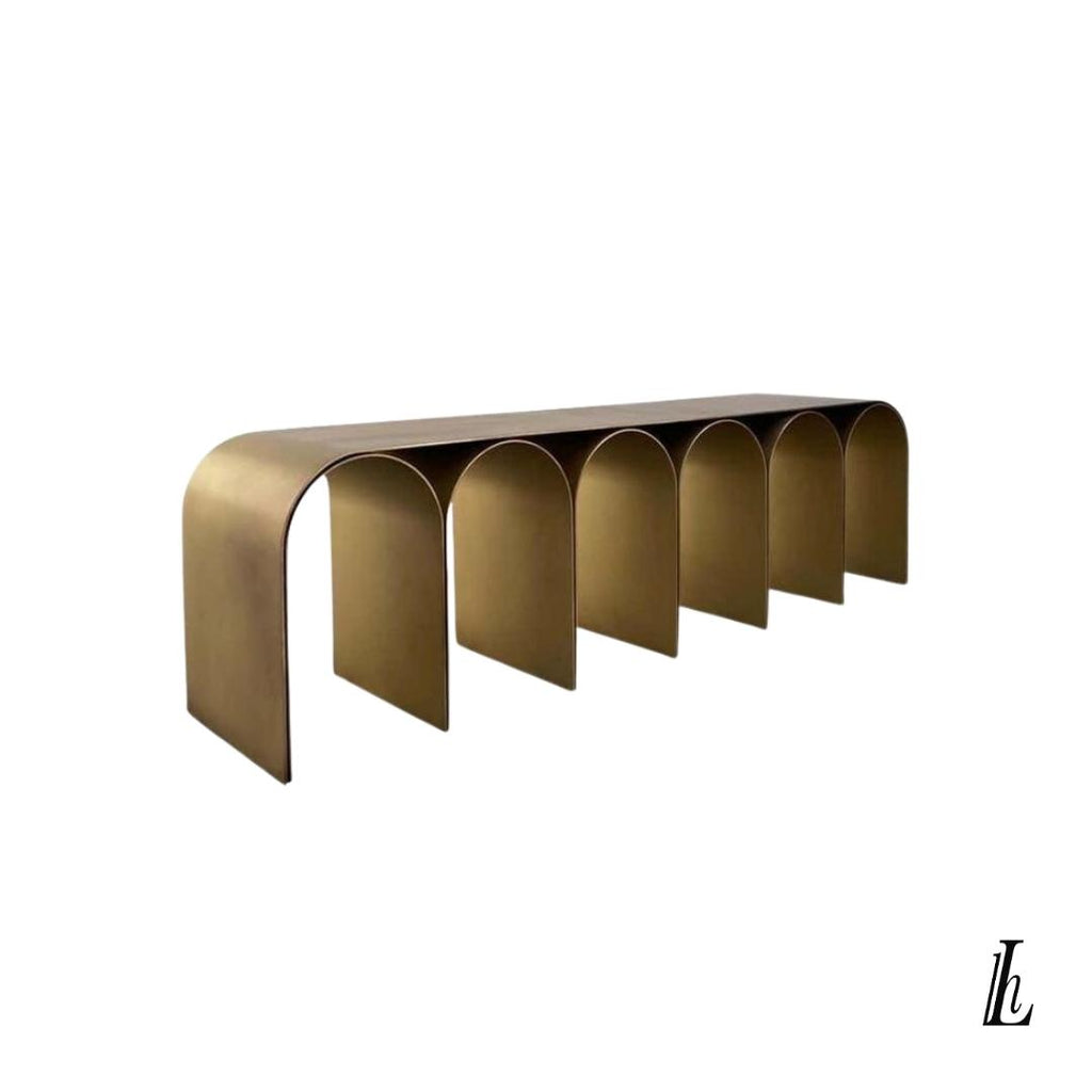 Gold Arch Console – Lusso Homey Store
